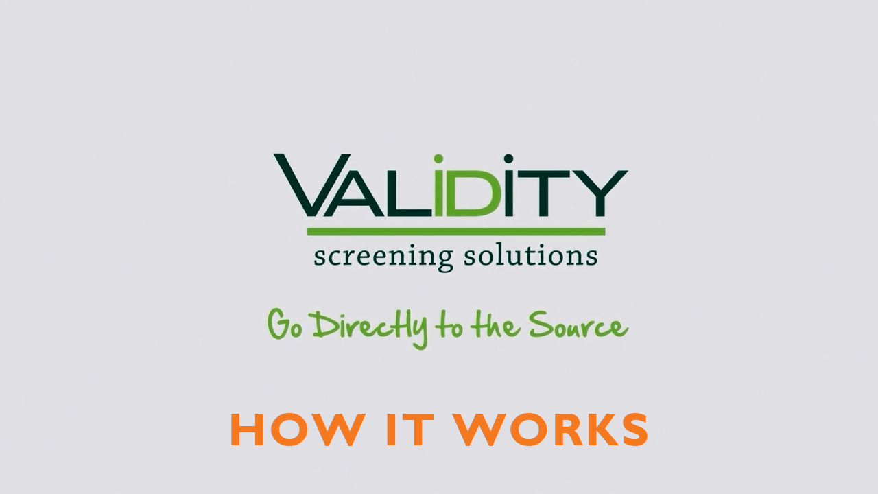 How it Works: SSN Trace - Validity Screening Solutions